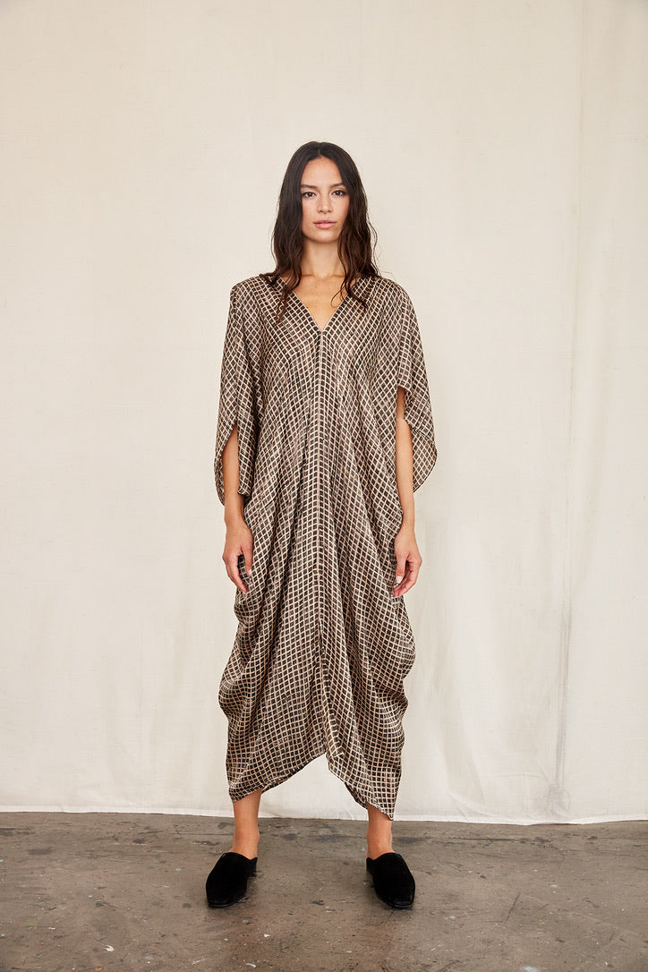 Chama Kaftan dress – White Champa